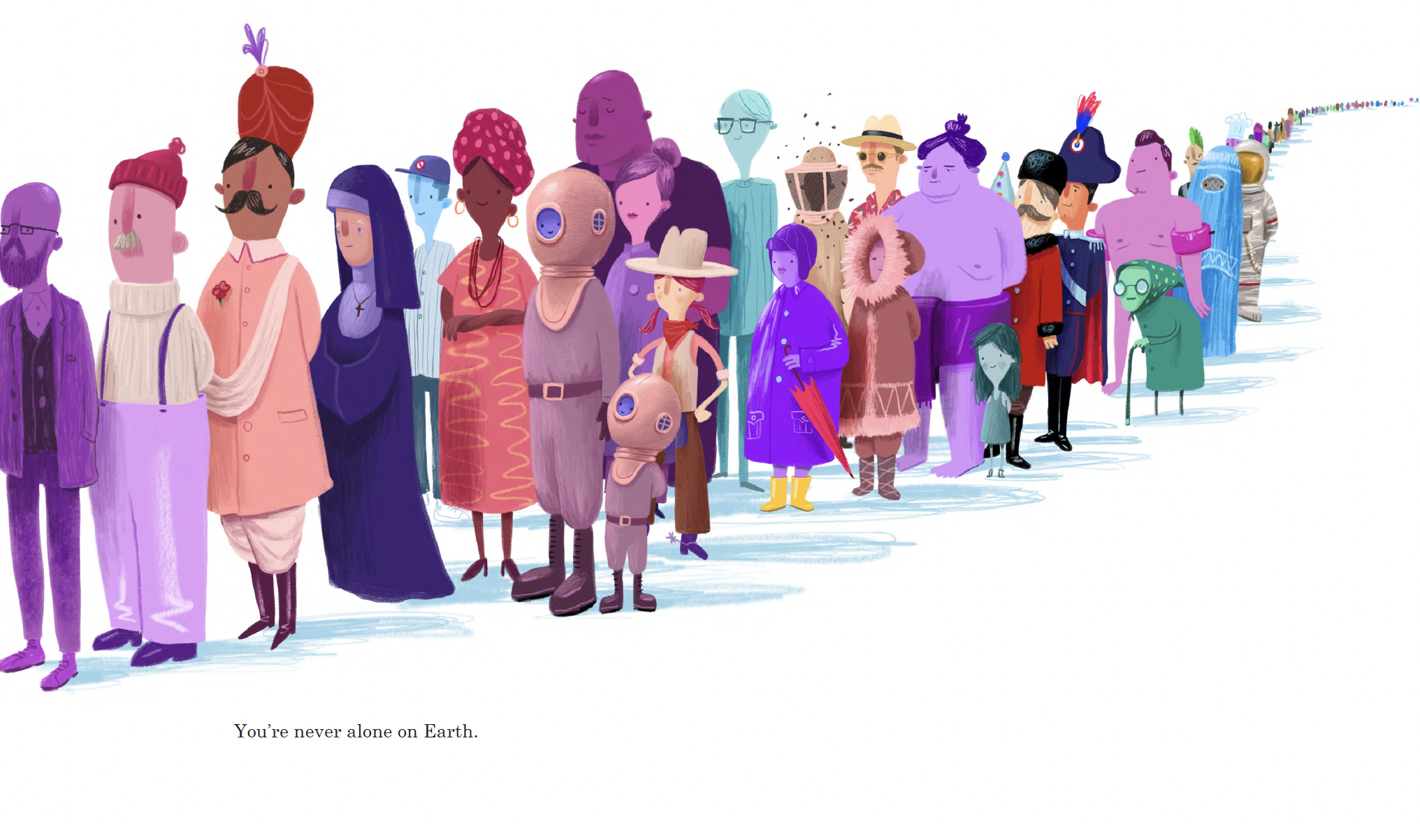 Poster: “Here We Are. Notes for Living on Planet Earth” by Oliver ...